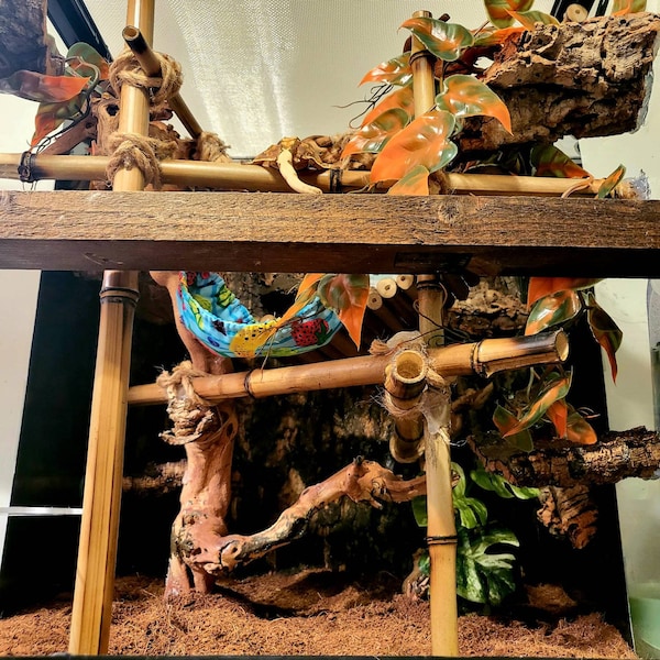 Action Mobile, Kinetic Art Sculpture of Natural Bamboo, Made in USA for ...