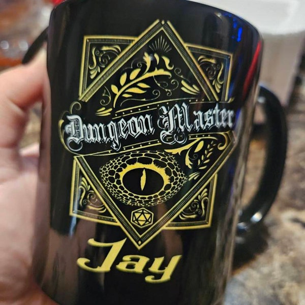 Dungeon Master Mug - Dungeons and Dragons Mug - Dnd Gift - D&D Party ...