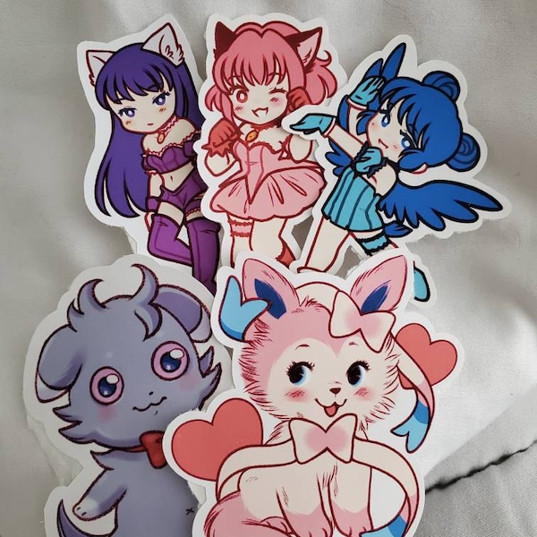 Tokyo Mew Mew Stickers - Etsy
