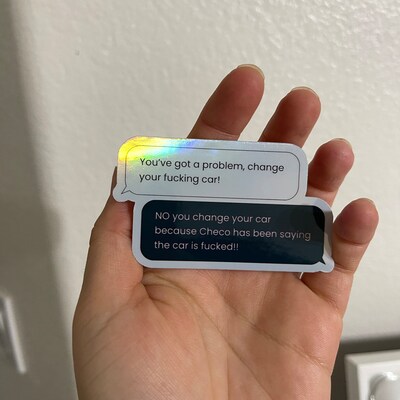 Formula 1 Holograpic Sticker Red Bull Christian Horner Mercedes Toto ...