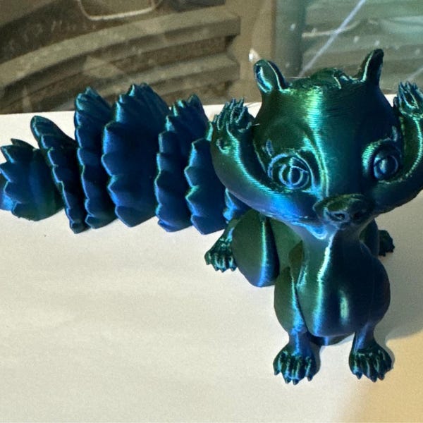 Flexi Squirrel 3d Digital Stl and 3mf for Printing Toys! - Etsy