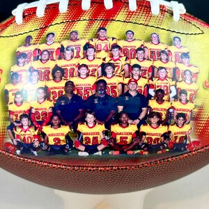 Custom Senior Football Gift Personalized Football, Senior Night ...