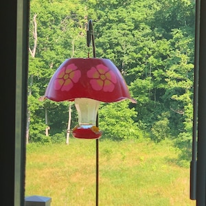 Hummingbird Hum-Brella Feeder Shade Umbrella Cover For | Etsy