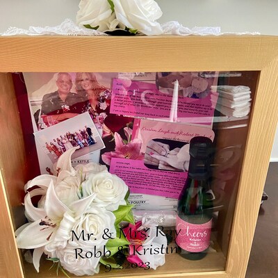 Extra Deep Large Wooden Shadow Box Frame With Glass, Memories Box ...