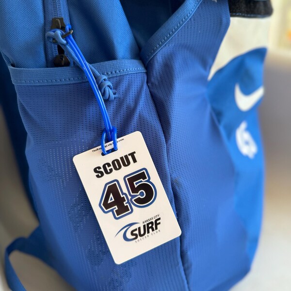 MUSIC Bag Tag • Musical Notes • Treble Clef • Bass Clef • Personalized ...