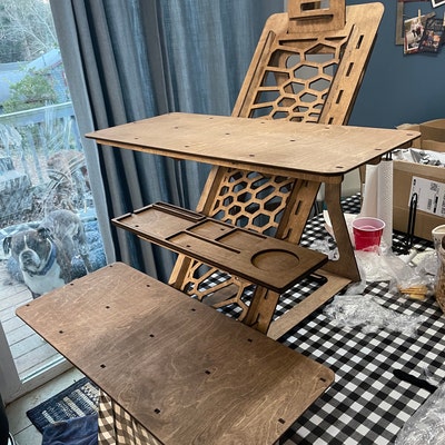 Drawing Board Portable Lap Easel Wooden Easel Table Lap - Etsy