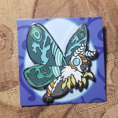 Godzilla Pin Mothra Pin King Ghidorah Pin Mechagodzilla Mecha Ghidorah ...