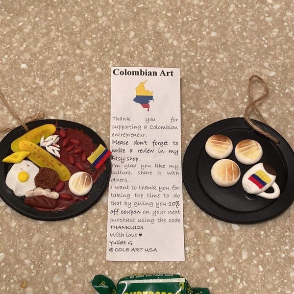 Colombian Gift for Christmas, Colombian Ornaments and Magnets Home ...
