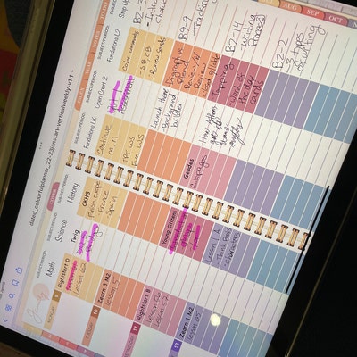 2023-2024 Digital Teacher Planner for Goodnotes Jan, Jul, Aug and Sept ...