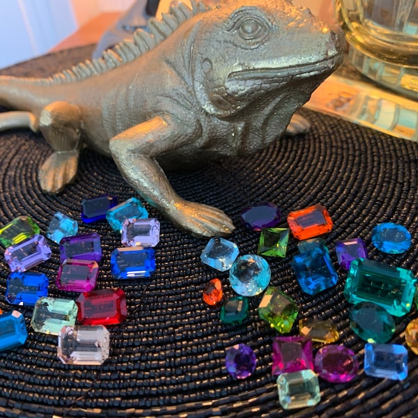 Bulk Semi Precious Faceted Gemstones Wholesale Lot, Mixed Loose ...