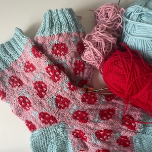 DIGITAL ITEM Rad Radish Socks Knitting Instructions - Etsy