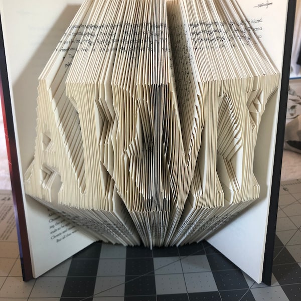 ARMY Book Folding Pattern — 245 Folds (490 Numbered Pages). PDF Digital ...
