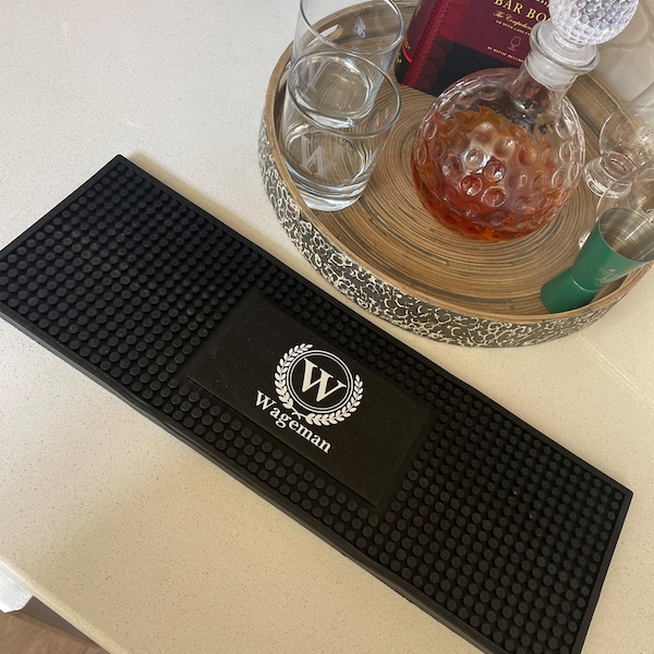 Personalized Bar Mat,bar Mats for Countertop Bar Top Mat for Bartending ...