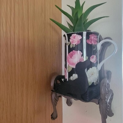 Lotus Flower, Wall Mount, Wall Shelf, Wall Hanger, Small Shelf, Plant ...