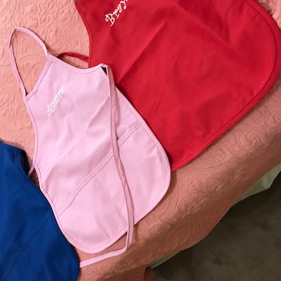 Personalized Kids Apron, Cooking Kitchen Gift, School Gift, Student ...