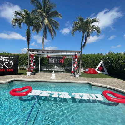 1 Thick Floating Foam Pool Letters and Numbers Customizable Large Foam ...