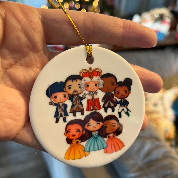 Merry Christmas Alexander Hamilton Ornament, Hamilton Christmas ...