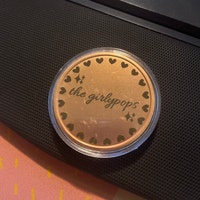 Premium Custom Metal Nametags, With Pin or Magnet Backing, Gold, Rose ...