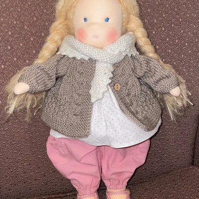 Waldorf Doll Step-by-step Tutorial With PDF Pattern Fabric Doll ...