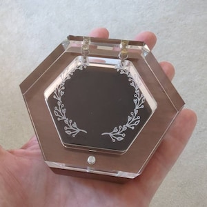 Gold Glass Scan to Bless QR Sign Scannable Acrylic Sign, Wedding ...