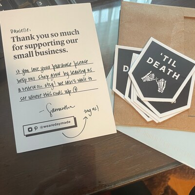 Black 'til Death Sticker Bridesmaid Proposal MOH Gift Wedding Party ...