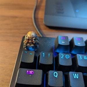 Handmade Venom Keycap, Artisan Spiderman Keycap, Venom X Spiderman ...