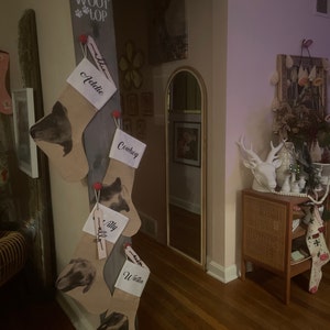 Vertical Stocking Holder 6ft, Stockings Were Hung, Stocking Holder ...