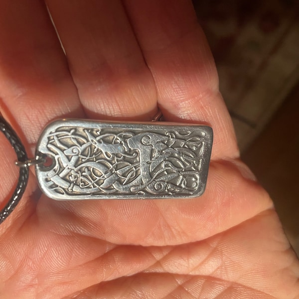 Norse Stag - Eikthyrnir - Pewter Pendant - Norse Jewelry, Celtic, Celt ...
