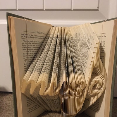 Unique Lotus Flower Folded Book - Etsy