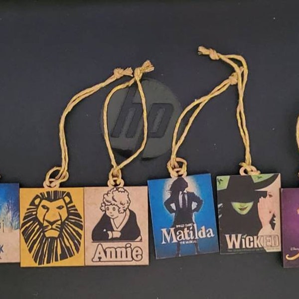 Broadway Program Keychain, Stocking Stuffer, Musical Theatre Keyrings ...