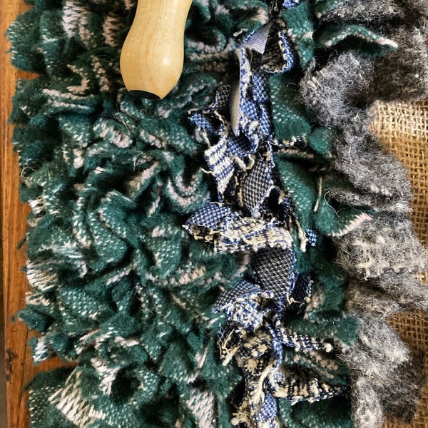 100% Wool Rag Rug Blanket Yarn Selvedge Strips (multi-coloured) - Etsy