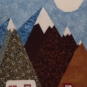 Camping Tent Paper Pieced Quilt Block Pattern PDF - Etsy
