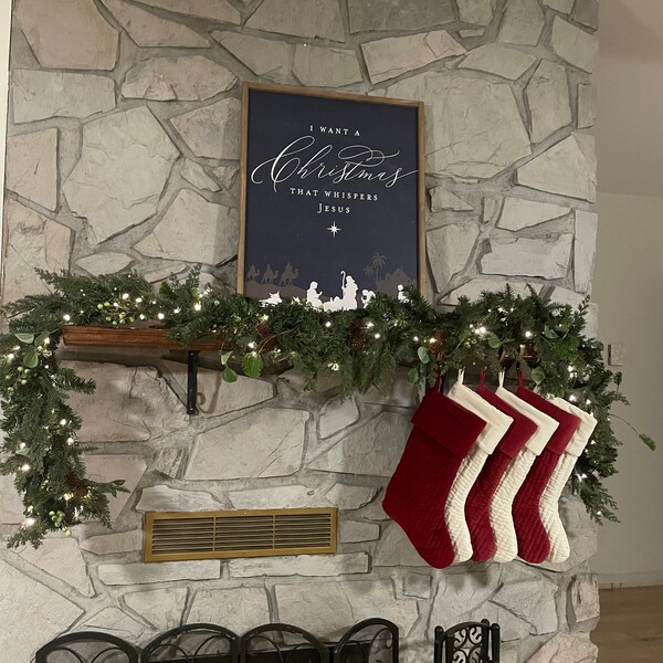 Flush and Wash Bathroom Sign Farmhouse Style Vintage Cottage Modern ...