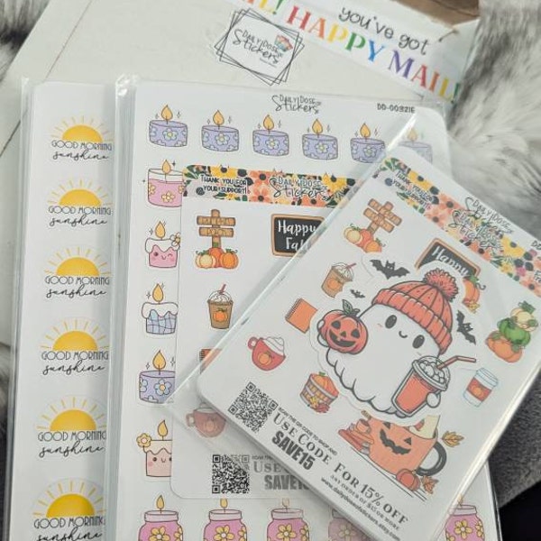 NEW Stickers Weekly Sticker Kit Pretty Pricklies Sticker Kit Planner ...
