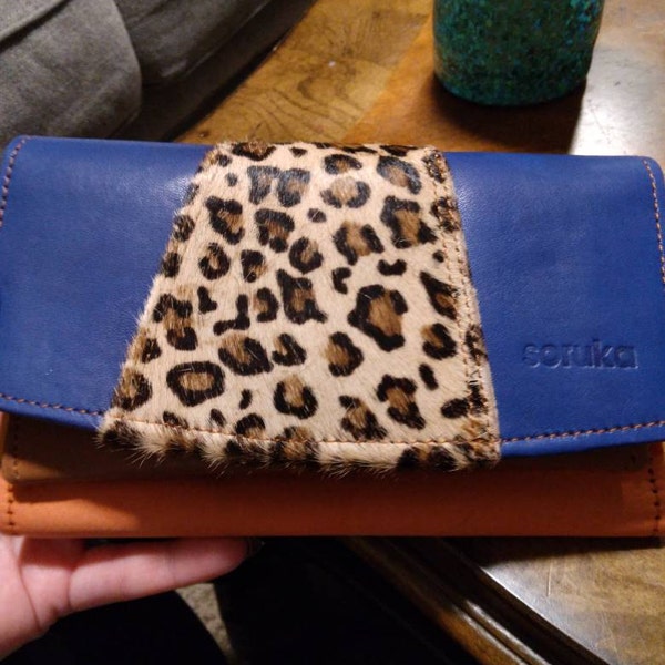 Colorful Leather Bag · Medium Crossbody Bag Handmade · Recycled Leather ...