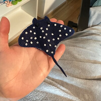 Sea Animals Felt Set of 9 PDF Pattern. DIY Felt Sewing Toy Whale, Shark ...