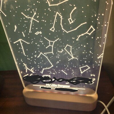 Custom Night Light Personalized Night Light Custom Name Night Light ...