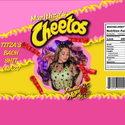 Custom Chip Bags Cheeto Custom Bag Personalized Cheeto Bag - Etsy