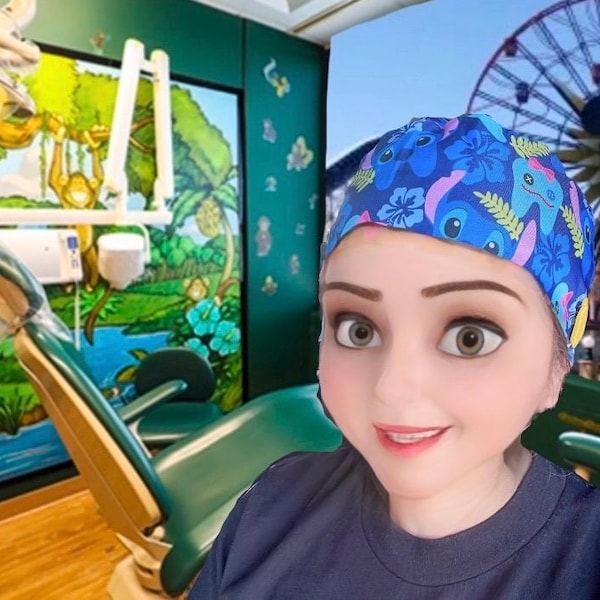 Naruto Scrub Cap - Nurse Scrubs Cap - Dental Surgical Cap, Surgical ...