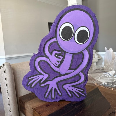 Purple-rainbow Friends Pinata - Etsy