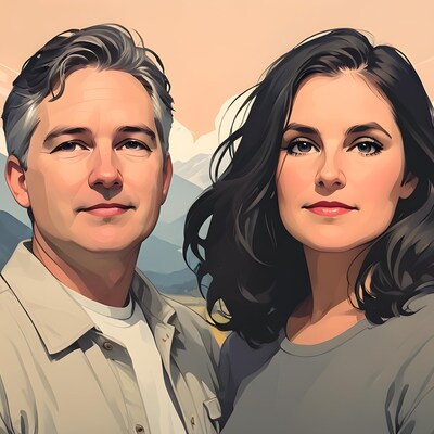 Custom Couple Portrait Drawing From Photo - Etsy