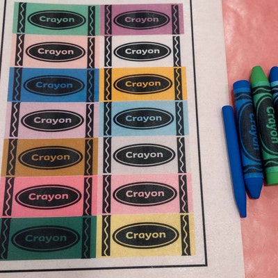 Crayon Svg Crayon Wrapper Svg Crayon Costume Svg Halloween - Etsy