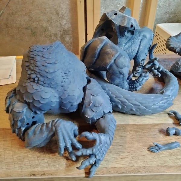 Kakamora Coconut Warriors 3D Printed Dungeons and Dragons Cute Mini Dnd ...