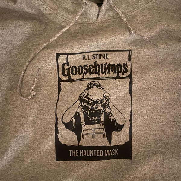 Goosebumps Haunted Mask Book Cover SVG PNG DFX Jpg - Etsy