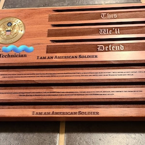 Personalized Navy Chief's Creed Plaque Chief Pinning | Etsy