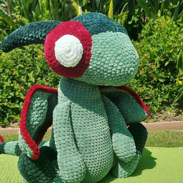 Flygon Crochet Pattern - Etsy