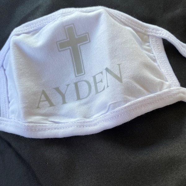 Communion Mask, Mask for Communion, First Communion Mask, White ...