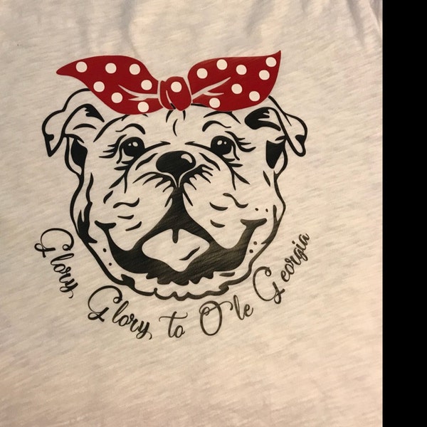 Bulldog With Bandana Svg Bulldog Svg Bandana Svg File Digital File SVG ...