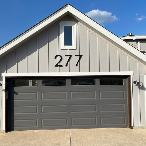 18 Inch Modern House Numbers Letters - Etsy