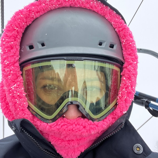 Over Hood Ski Balaclava, Helmet Hood, Snowboard Snood, Fleece Hood ...